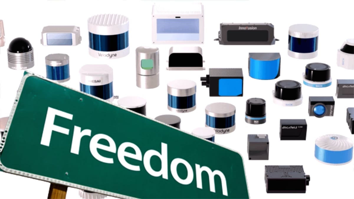 Why Do You Need LiDAR Sensor Freedom?