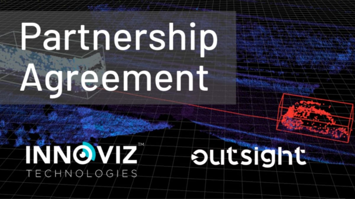 Innoviz and Outsight Partner Up for Adoption of LiDAR